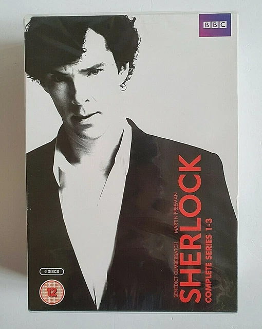 SHERLOCK DVD BOX Set Complete BBC Series 1-3 Collection 6-Disc Set New ...