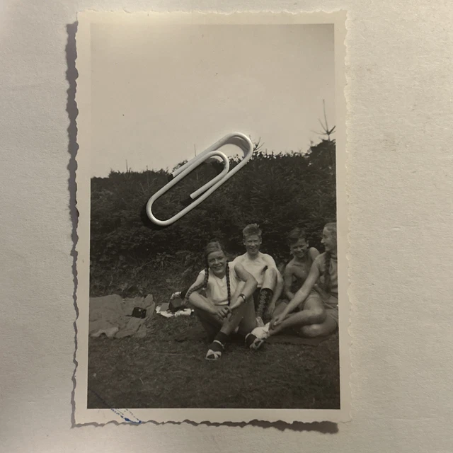 BURSCHE JUGEND BDM Frau Dame Maid Mädchen Mädel 9x6 Original Foto 2.WK ...