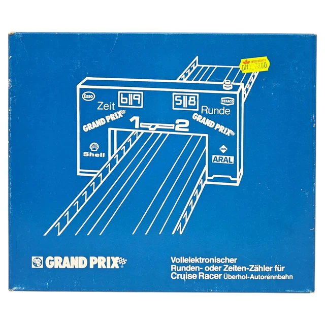GEORG GRÖTSCH GGN Grand Prix Vollektronischer Runden Zeiten Zähler 80er ...