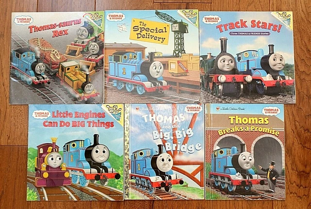 THOMAS THE TANK ENGINE BOOK LOT Track Stars Special Delivery Promise 6 ...