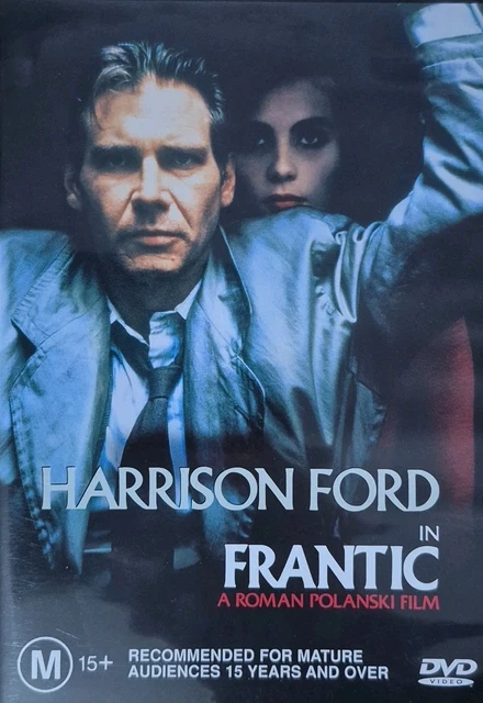 FRANTIC (DVD, 1988) ft. Harrison Ford / Free Postage Australia Wide 💎 ...