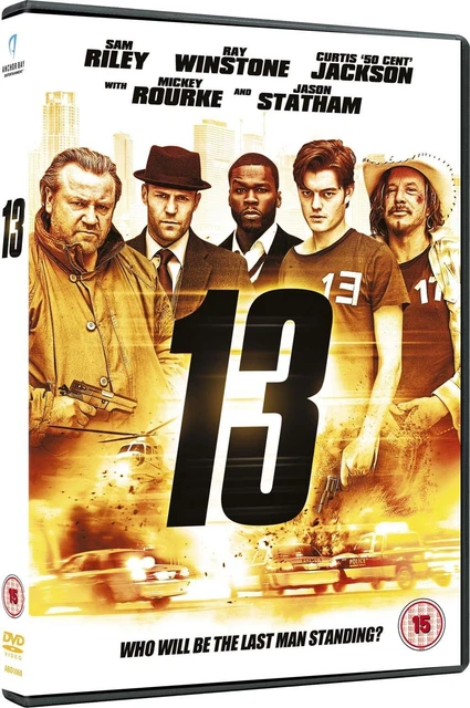 13 (THIRTEEN) (DVD) Jason Statham Ray Winstone Mickey Rourke Sam Riley ...