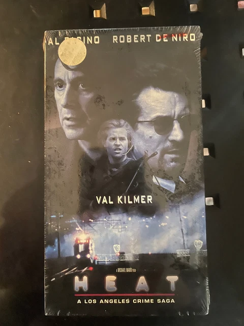 HEAT VHS 1995 Robert De Niro Al Pacino Val Kilmer BRAND NEW SEALED £9. ...