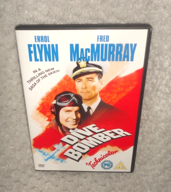 DIVE BOMBER (DVD, 1941) Errol Flynn, Fred MacMurray EUR 4,52 - PicClick IT