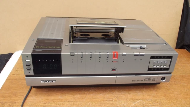 SONY SL-C5 BETAMAX Video Recorder - Top Loader $50.00 - PicClick AU
