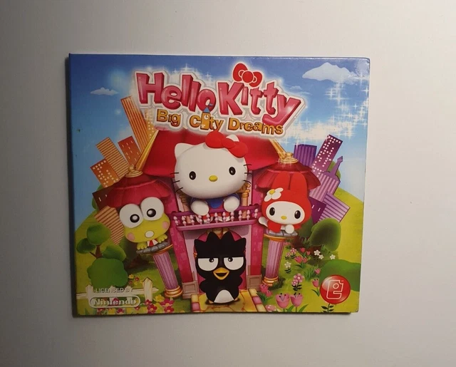 HELLO KITTY BIG City Dreams PRESS KIT EXCLUSIVE NINTENDO DS RARO RARE ...