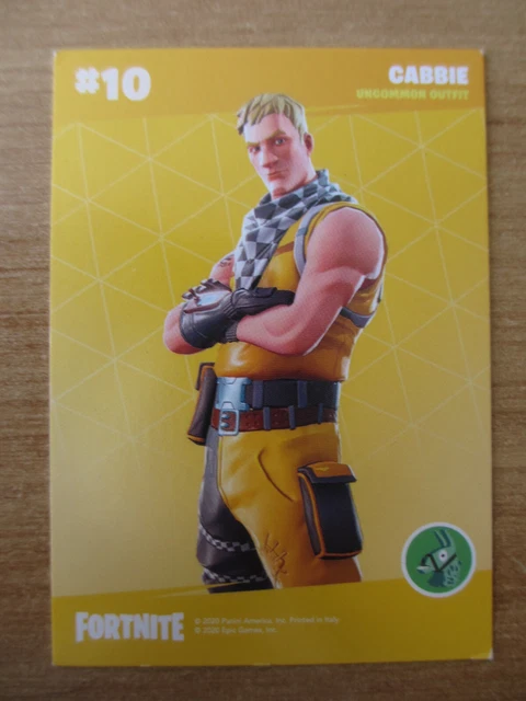 CARD PANINI FORTNITE 2020 Epic games / #10 CABBIE EUR 4,99 - PicClick FR