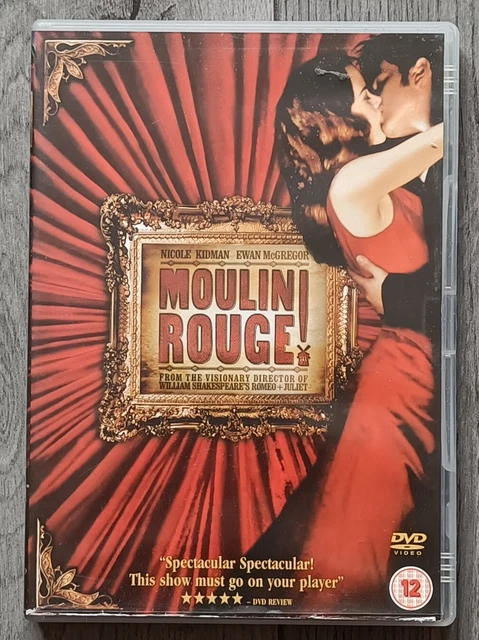 MOULIN ROUGE DVD. Nicole Kidman, Ewan McGregor. £3.95 - PicClick UK