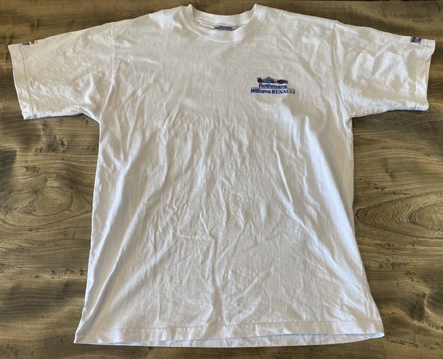 VINTAGE 90S ROTHMANS Williams Renault F1 Team T-Shirt Large £69.99 ...