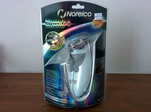 NORELCO PHILIPS 8831XL HQ8 Spectra Electric Cordless Shaver JAMES BOND ...