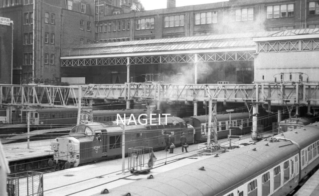 35MM RAILWAY NEGATIVE LOCO No 37103 LIVERPOOL STREET STATION LONDON ...