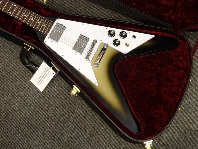 GIBSON CUSTOM SHOP Japan Limited Run 70s Flying V Dot New Electric ...