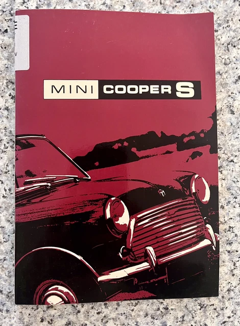 CLASSIC MINI COOPER S Mk3 Owners Guide Austin Morris Haynes Manual ...