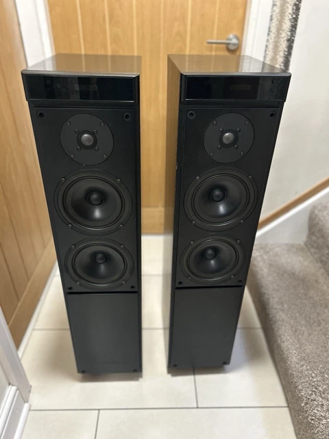 MERIDIAN D600 DIGITAL Active Loudspeakers, Black (comes with remote and ...