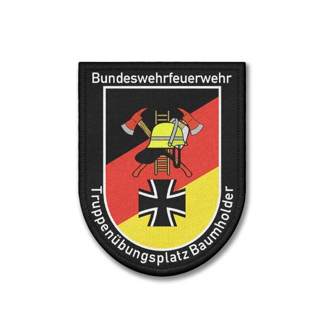 PATCH 9X7 CM Bundeswehr Feuerwehr Truppenübungsplatz Baumholder Rheinland #45422 EUR 11,85 ...