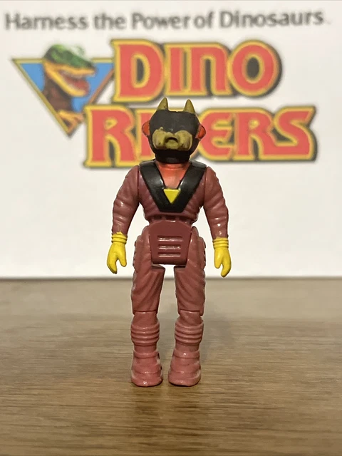 VINTAGE 1988 TYCO DINO-RIDERS Series 1 -Deinonychus Driver ANTOR Action ...