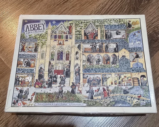 ENGLISH HERITAGE, ABBEY Life In A Nutshell, 750 Piece Jigsaw Puzzle. £ ...