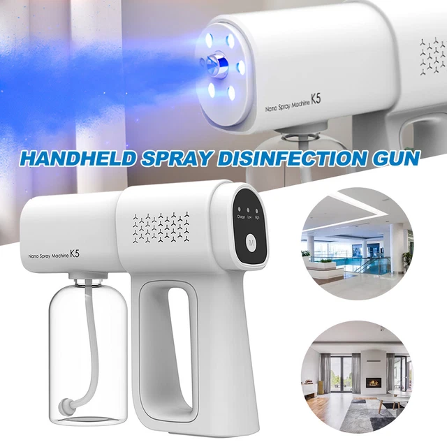 NANO ULTRAVIOLET SANITIZER Spray Sprayer Disinfectant Fogger Machine ...
