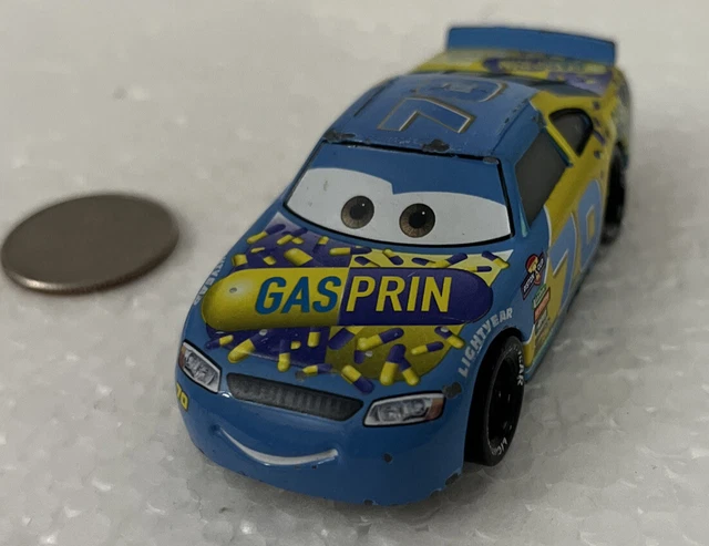 DISNEY PIXAR CARS 3 GASPRIN Floyd Mulvihill #70 $6.99 - PicClick