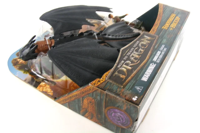 SPIN MASTER HOW To Train Your Dragon Toothless + Hiccup Action Figure ...
