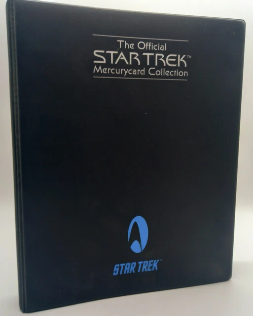 RARE COMPLETE ORIGINAL Star Trek Series Official Mercury Card ...
