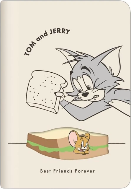 TOM & JERRY 2026 Schedule Book B6 Weekly Planner Window Cover Happy ...