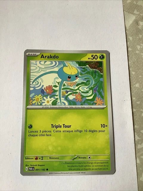 CARTE POKÉMON ARAKDO 001/182 EUR 1,00 - PicClick FR