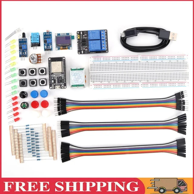 Diy Starter Kit For Esp32 Esp 32s Wifi I Ot Development Board Pir