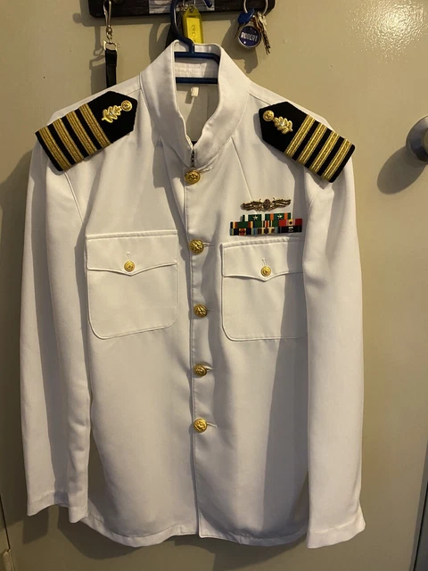 UNITED STATES NAVY Captains Dress Uniform Medical Corps Jacket Trousers ...