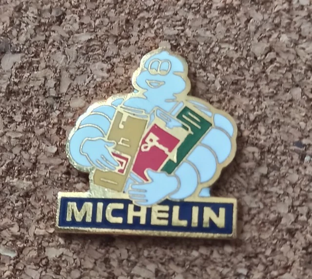 PIN'S MICHELIN ADHÉRENCE Pneu Voiture Transport Auto Logo Marque Sigle ...