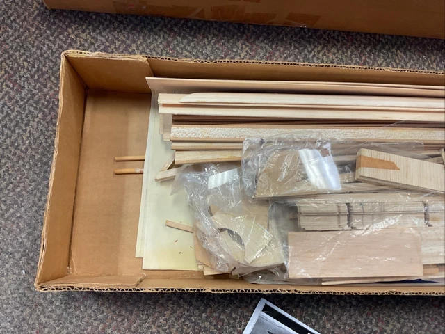 VINTAGE SCIENTIFIC MODEL Airplane Company 1935 Miss America Balsa Rc ...