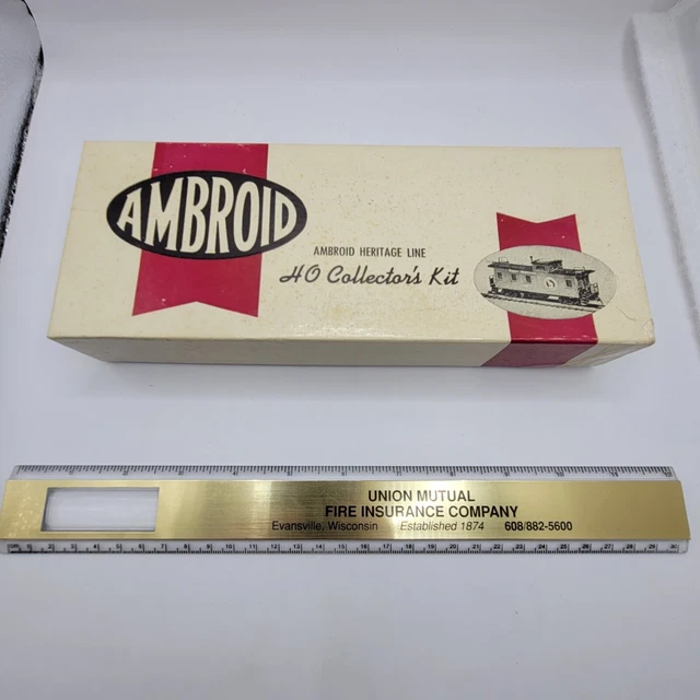 AMBROID HO SCALE H-23 Golden Loaf Flour Air Slide Hopper Kit Unbuilt ...