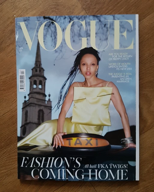 VOGUE BRITISH MAGAZINE April 2024 FKA Twigs New £9.75 - PicClick UK