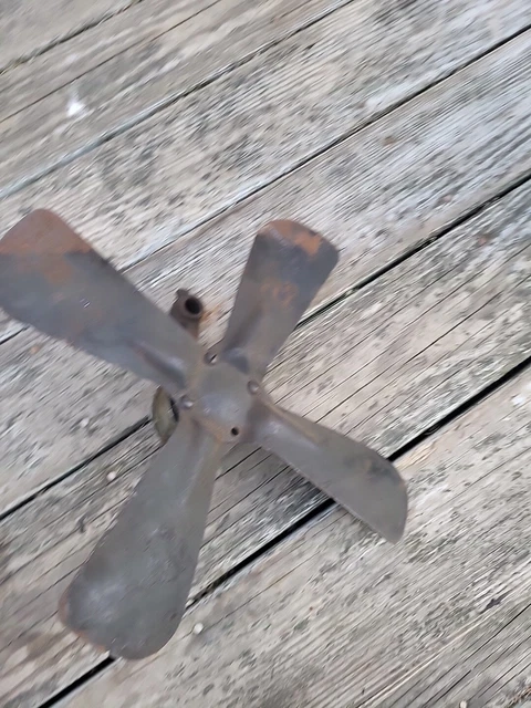 MODEL T VINTAGE Original Radiator Cooling Fan Assmbly Rat Hot Rod ...