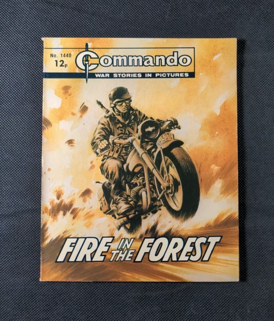 COMMANDO COMIC ISSUE Number 1440 Fire In The Forest £4.45 - PicClick UK