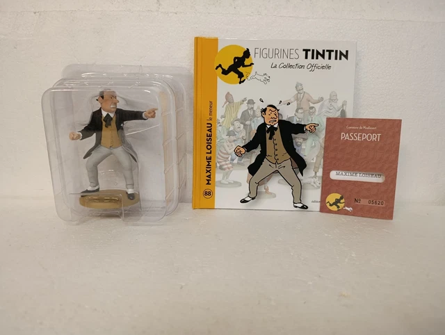 FIGURINE TINTIN LA COLLECTION OFFICIELLE n88 MAXIME LOISEAU EUR 25,00 ...