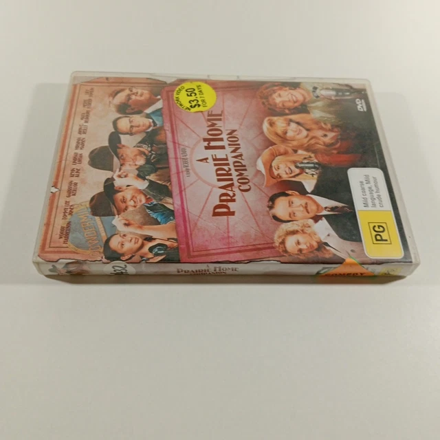 A PRAIRIE HOME Companion DVD R4 PAL Video Store Ex Rental Movie Meryl ...