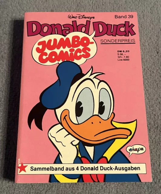 Donald Duck Jumbo Comics Band 39 Comic Aus Sammlung Eur 1 00