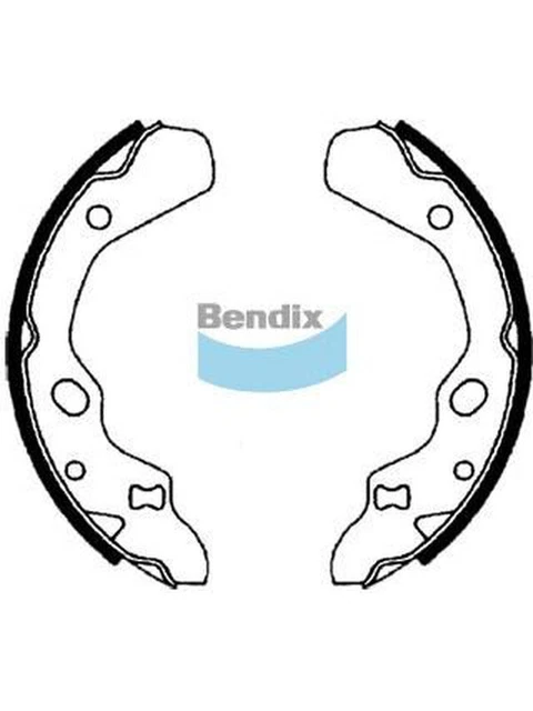 BENDIX BRAKE SHOES fits Mazda Familia 1.8 BG 16V Turbo 4WD (BG8S ...