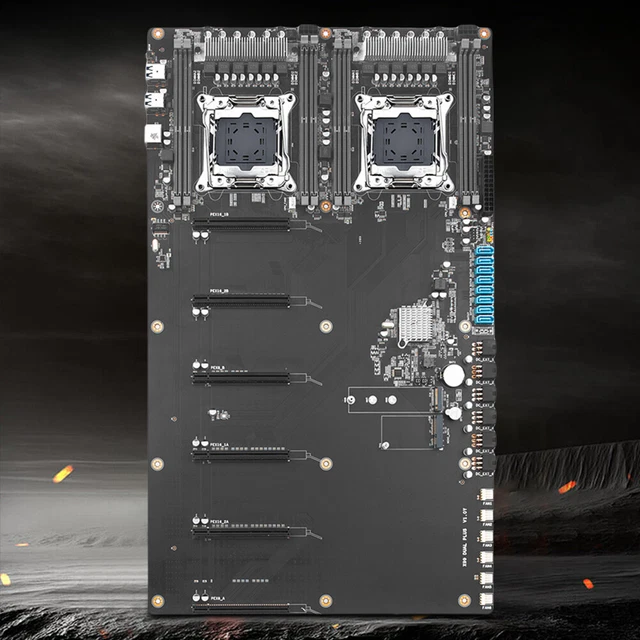X99 DUAL PLUS PC Mainboard Supports DDR4 RAM 256GB LGA 2011-3 V3/V4 CPU ...
