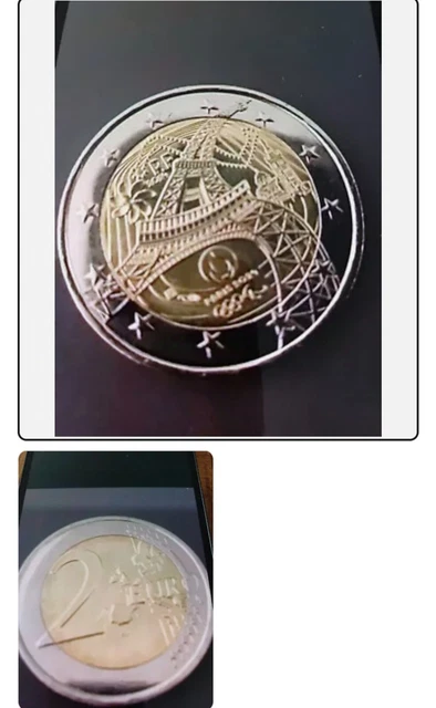 PIÈCE 2 EUROS jo 2024 JEUX OLYMPIQUES DE PARIS 2024 PIÈCE-COMMÉMORATIVE EUR 100,00 - PicClick FR
