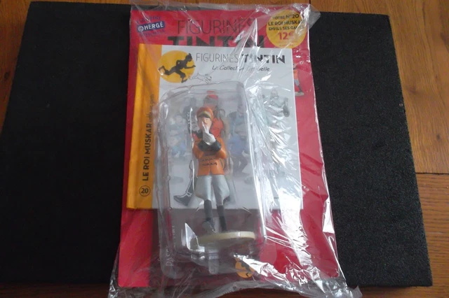 FIGURINE TINTIN COLLECTION Officielle Muskar Numero 20 Neuf Sous ...