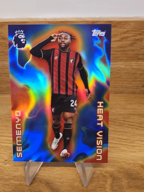 TOPPS PREMIER LEAGUE 2026 Bournemouth Antoine Semenyo Heat Vision ...