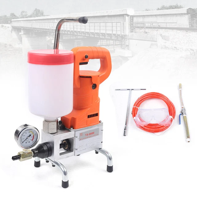 POMPE D'INJECTION ÉPOXY / polyuréthane jointoiement Machine réparation ...