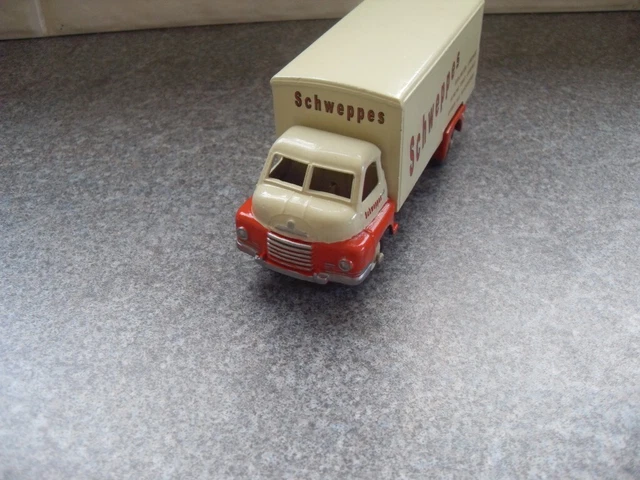 DINKY CODE 3 S-Type /Big Bedford Delivery Box Van £30.00 - PicClick UK