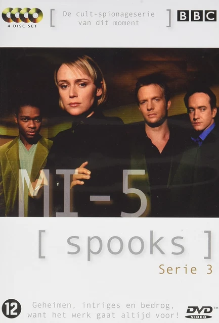 SPOOKS - SEIZOEN 3 (DVD) Peter Firth Gemma Jones Alrick Riley Bharat ...
