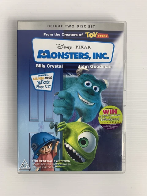 MONSTERS INC. DVD 2 Disc Set Disney Pixar Kids & Family Movie $8.97 ...