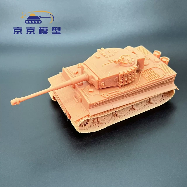 1/72/87/144 GERMAN TIGER Anti-Magnetic Armored Tank 3D Printed Model ...