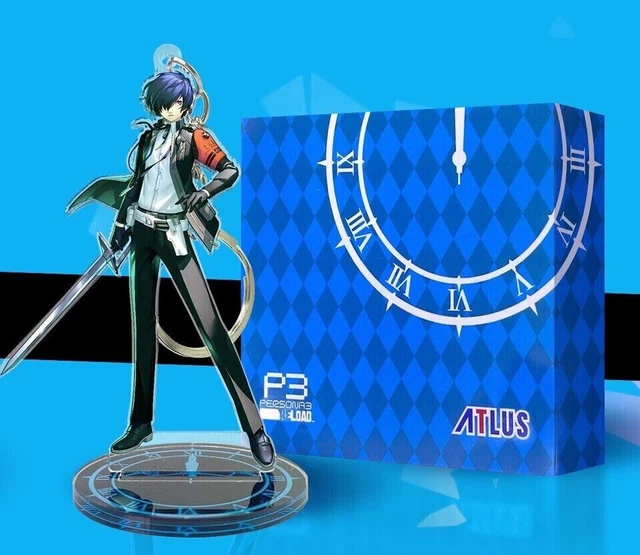 PERSONA 3 RELOAD Acrylic Standee Makoto Yuki Keychain GameStop Pre ...