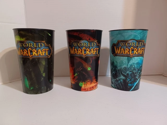 LIMITED EDITION WORLD of Warcraft AM/PM Lot of 3 32 oz Collector ...